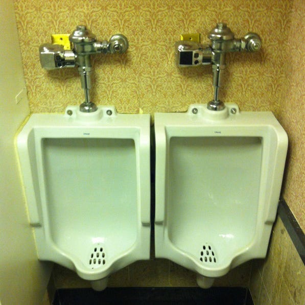 The UX of UP: Urinals and Usability | by Steven Brykman | Interactive ...