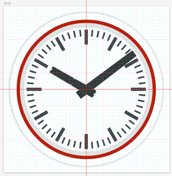 Making the Swiss Railway Clock in Sketch | by Stewart Curry | Prototypr