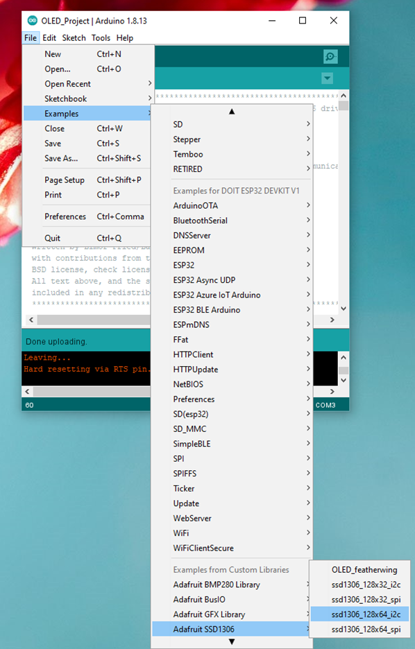 ESP32 OLED Display dengan Arduino IDE | by Elisabeth Gunawan | Medium