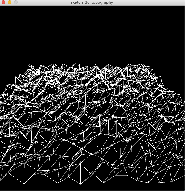 Making 3D animated topographical maps with Processing and Perlin Noise | by Alex Silver | Medium