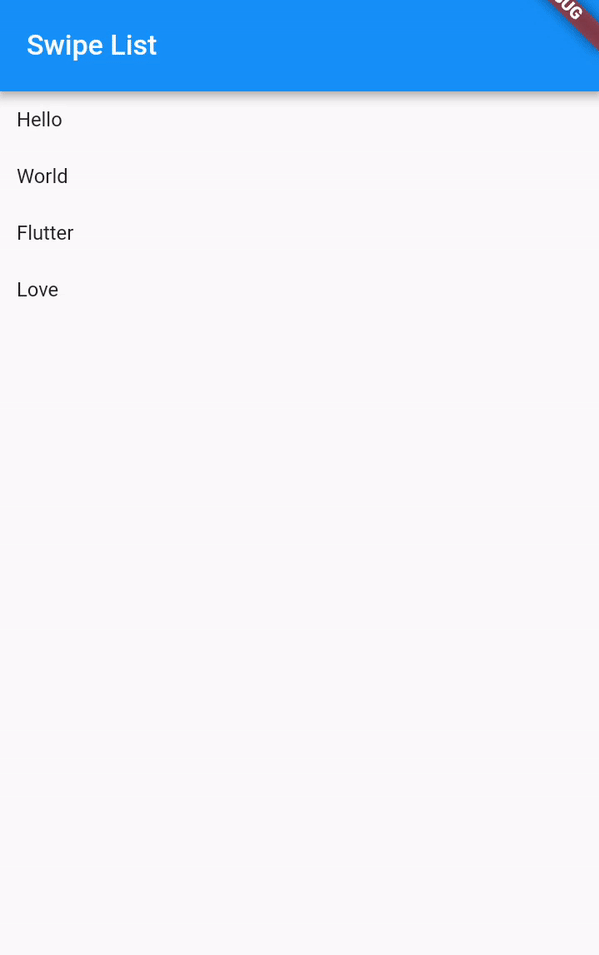 Implementing swipe to delete in Flutter | by Fabusuyi Ayodeji | Medium