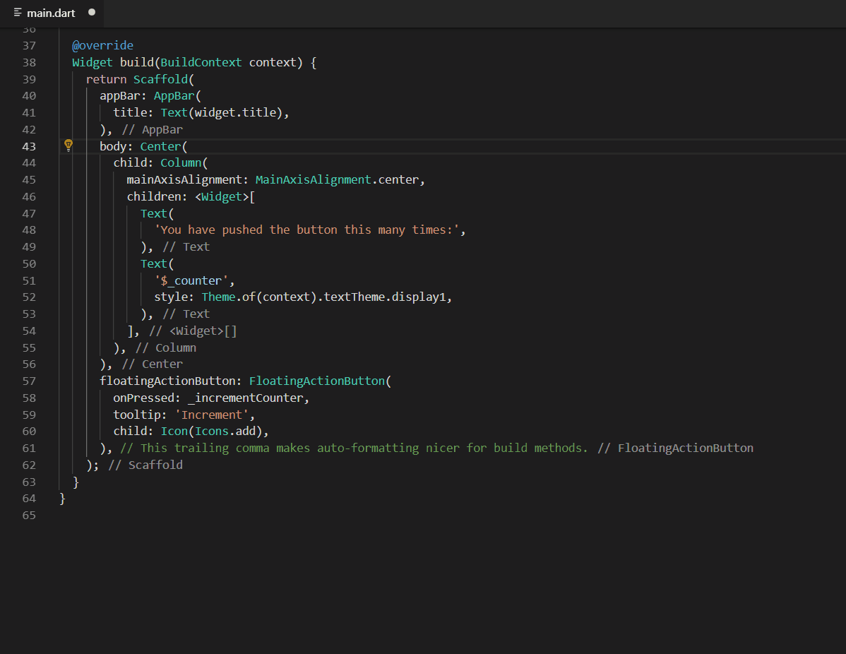 Flutter - Visual Studio Code Shortcuts for Fast and Efficient Development