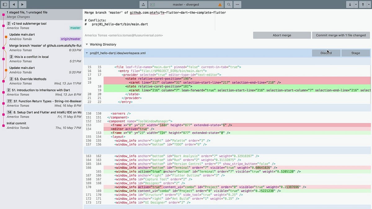 Another Tool Worth Mentioning Is Sublime Merge The Standalone Git Ui From The Sublime Text Team