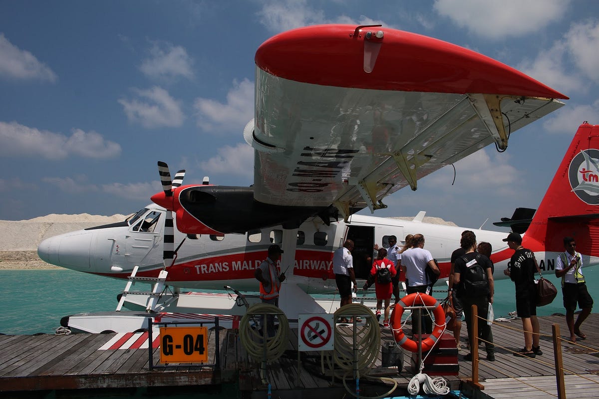 Honeymoon at Conrad Maldives: Seaplane transfer and arrival | by Teng ...