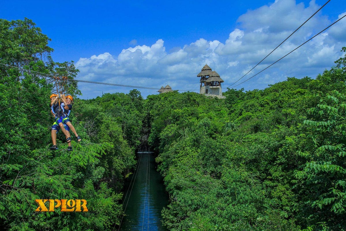 Day 8: Best Ziplining in Cancun. Xplor is an adventure park located in ...