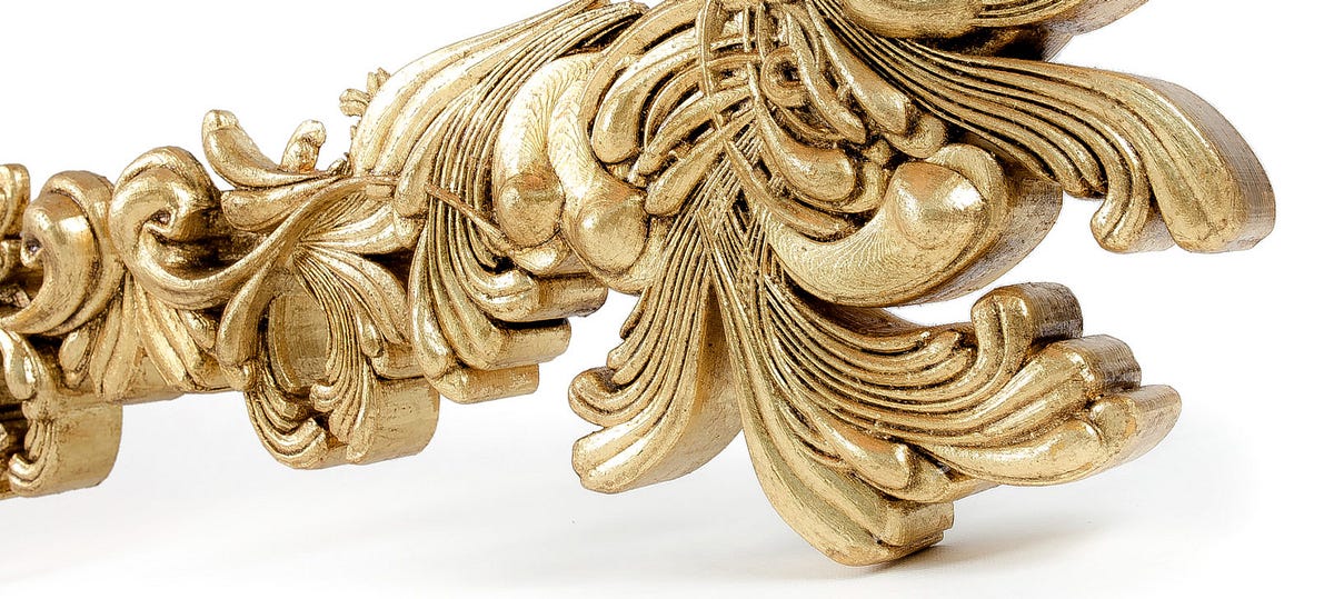 3D Printed Baroque Frame To Make You Feel Like Royalty | by Zmorph SA ...