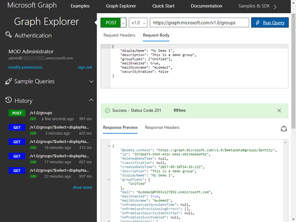 Provisioning an Office 365 group with an approval flow and Azure ...