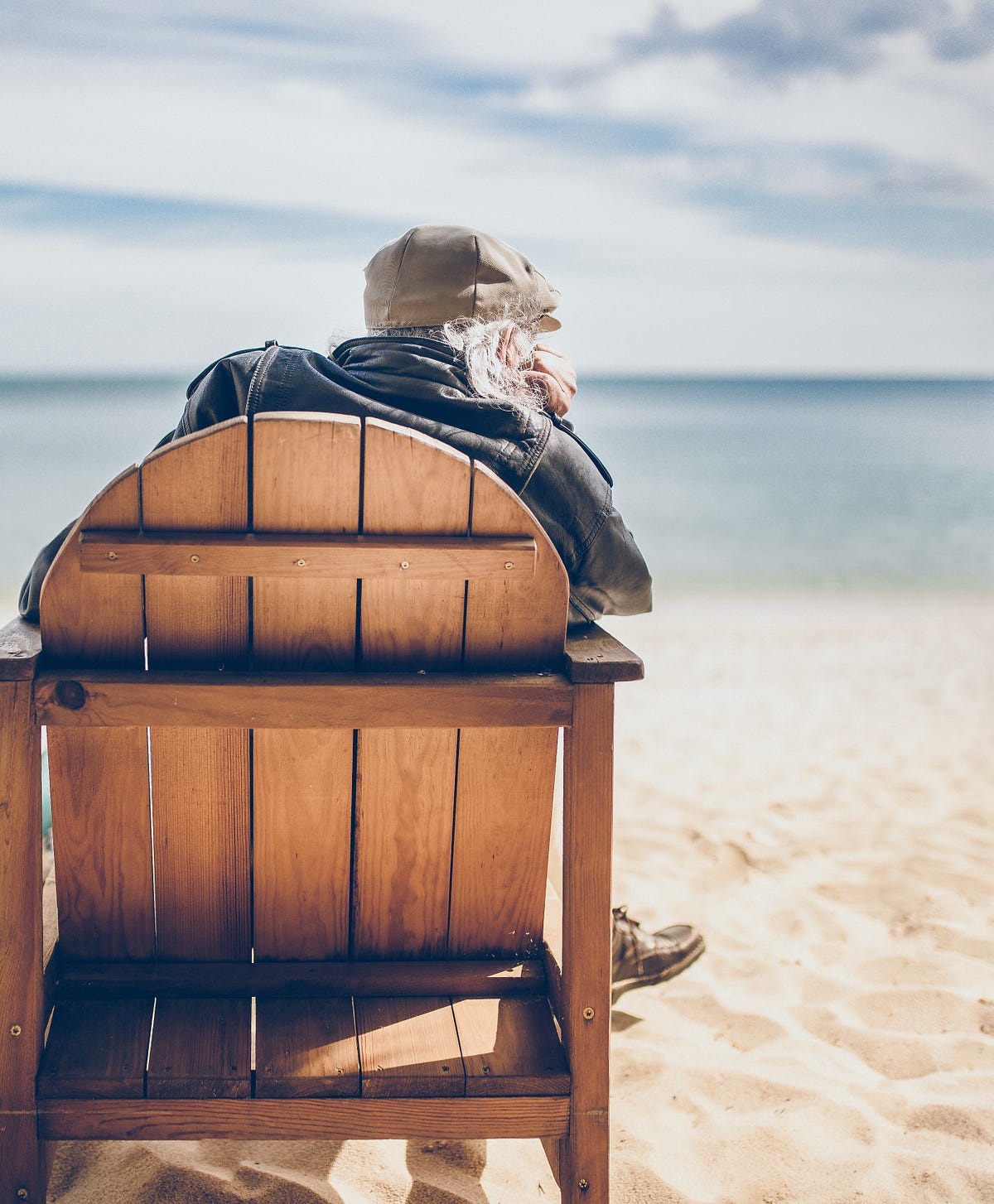 The Joy of the Day. An Old Man Pondering | by Bob Jasper | ILLUMINATION ...