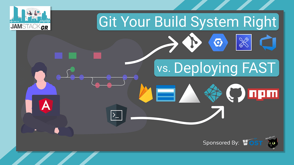 JAMStackGR #2-Git Your Build System Right vs. Deploying Fast - CodingCatDev - Medium