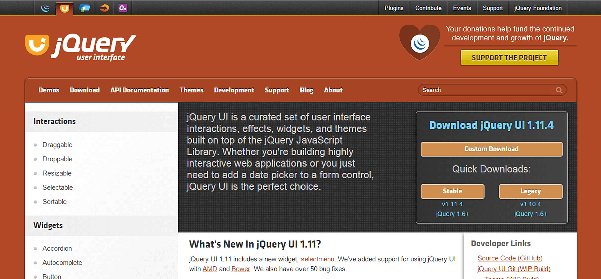 5 JQUERY UI FRAMEWORKS FOR DEVELOPERS | by Hunterwalk | Medium