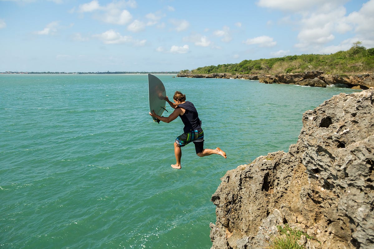 Cliff jumping at Jimbaran Panorama Point | by Admin Locaguide | Medium