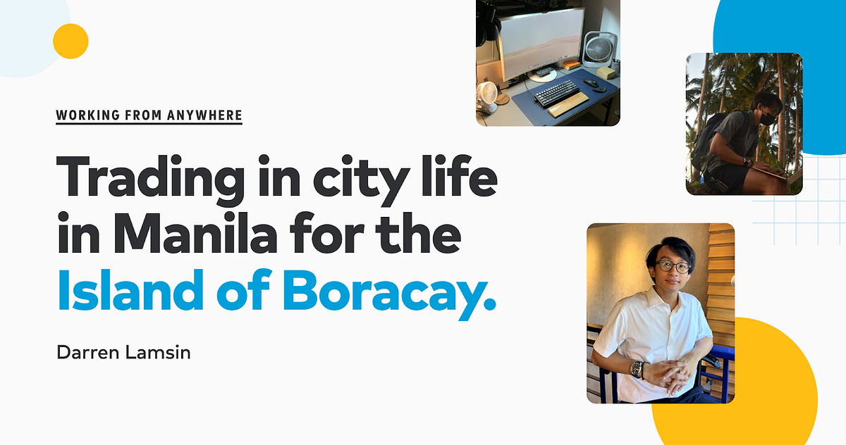 Working from the Island of Boracay, Philippines | by Thumbtack People ...