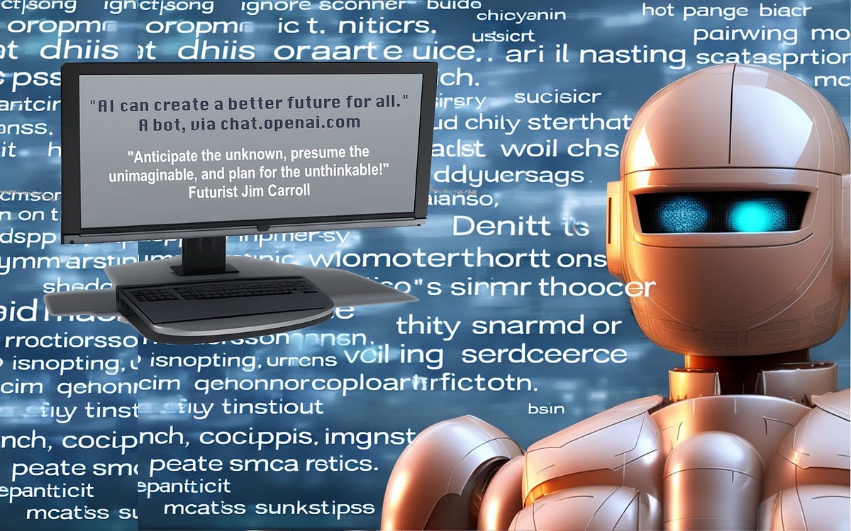 ChatGPT. “AI can create a better future for all”… | by Futurist Jim ...