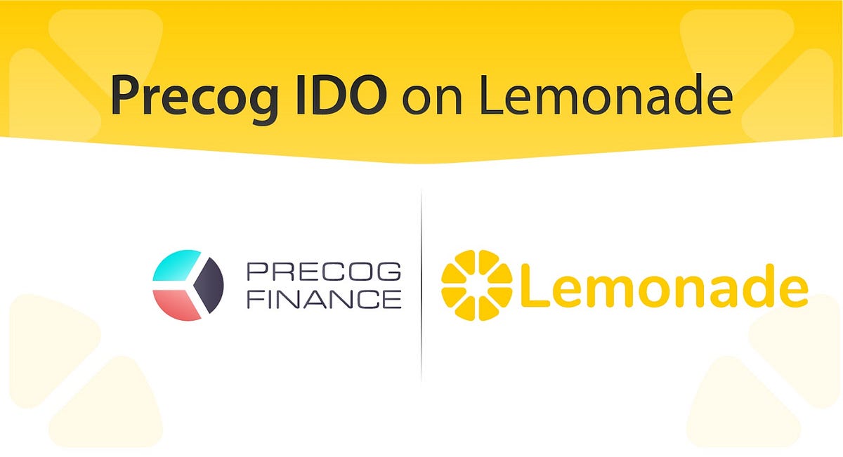Precog Finance’s $1 Million Private Sale on Lemonade | by Lemonade ...