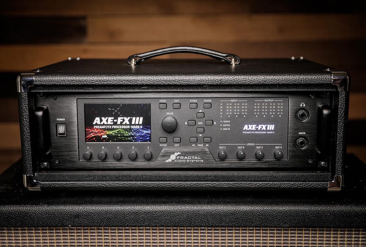 Fractal Axe FX III setup. Turning on the Axe FX III for the first… | by ...