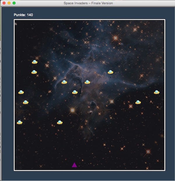 Space Invaders mit Python und der Turtle | by Jörg Kantel | Medium