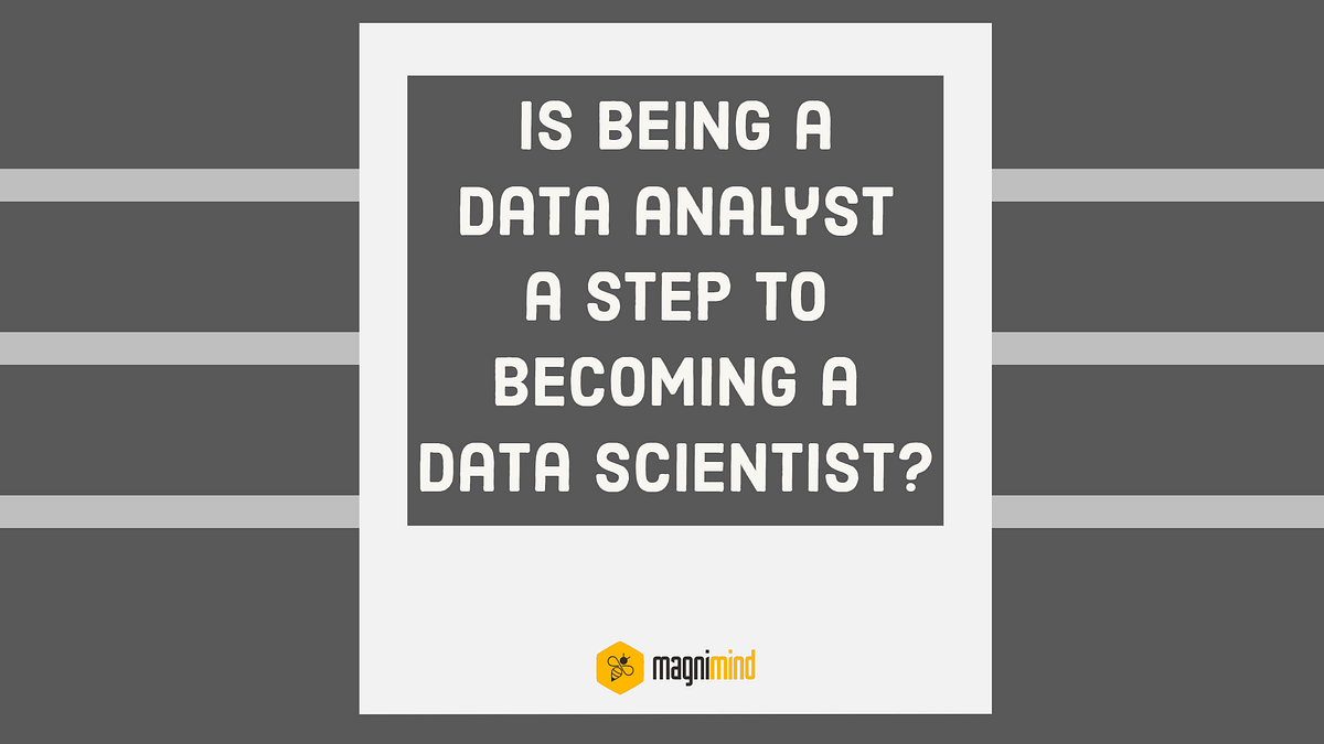 IS BEING A DATA ANALYST A STEP TO BECOMING A DATA SCIENTIST? | by ...