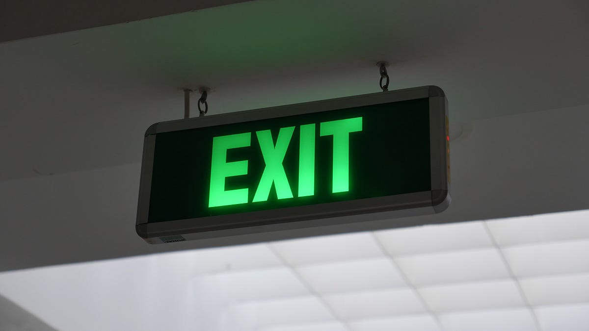 Exit. Wow! The second definition took me by… | by JoAnne Wallis ...