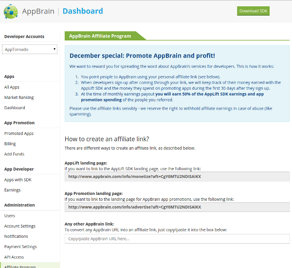 Refer others to AppBrain and make money | by Mathijs Vogelzang ...