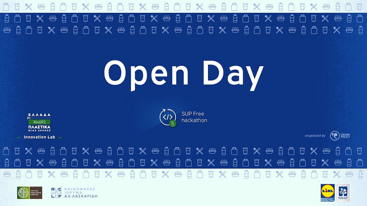 Save the Date! | Open Day SUP Free hackathon | 18.11.2020–15.30 | by ...