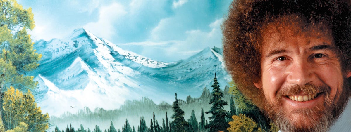 Success and Giving are not Opposites, the Story of Bob Ross | by ...
