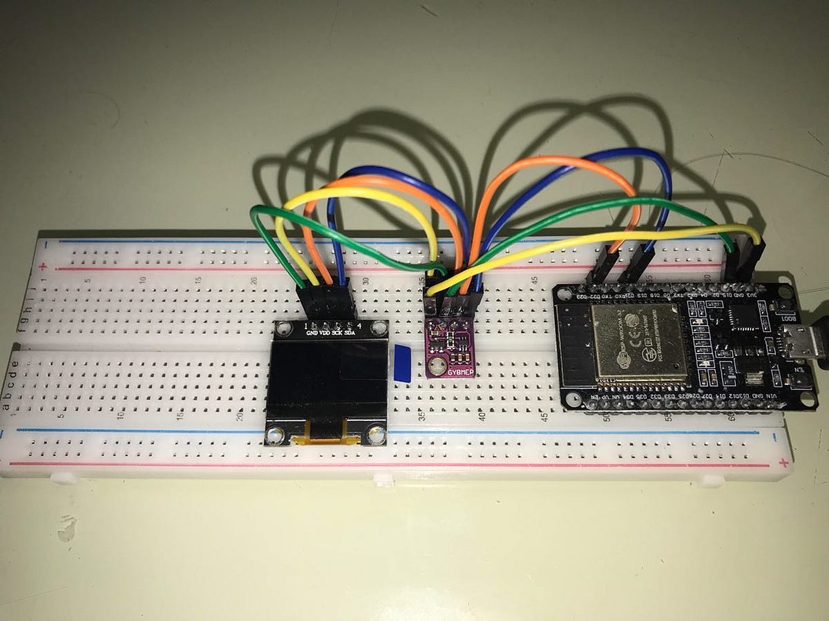 Tutorial Esp32 I2c Devices— Bme 280 And Oled By Dionne Aurelia Medium