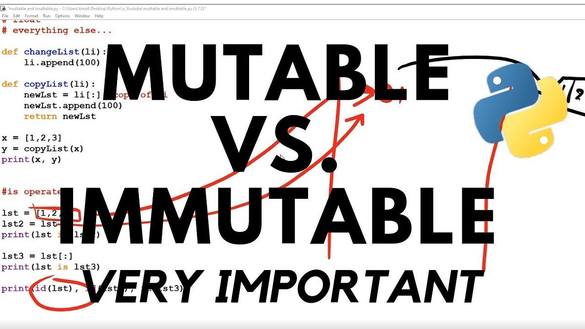 Mutable, Immutable… everything is object! | by Esteban Delahoz | Medium