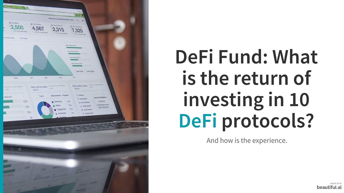 DeFi Fund: What is the return on investing in 10 DeFi protocols? | by ...
