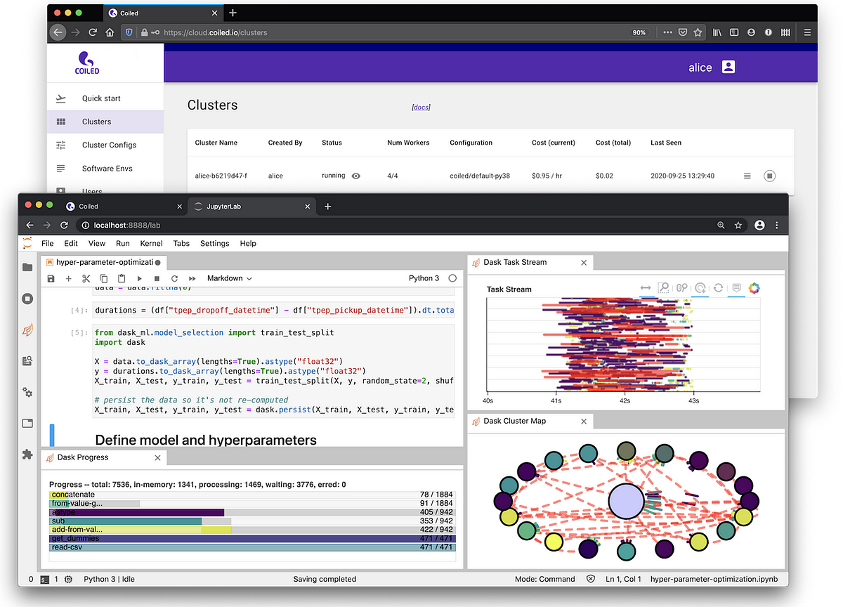 Coiled: Dask for Everyone, Everywhere | by Matthew Rocklin | coiled-hq ...