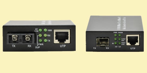 Use Media Converters to Integrate Copper and Fiber Connectivity | by ...