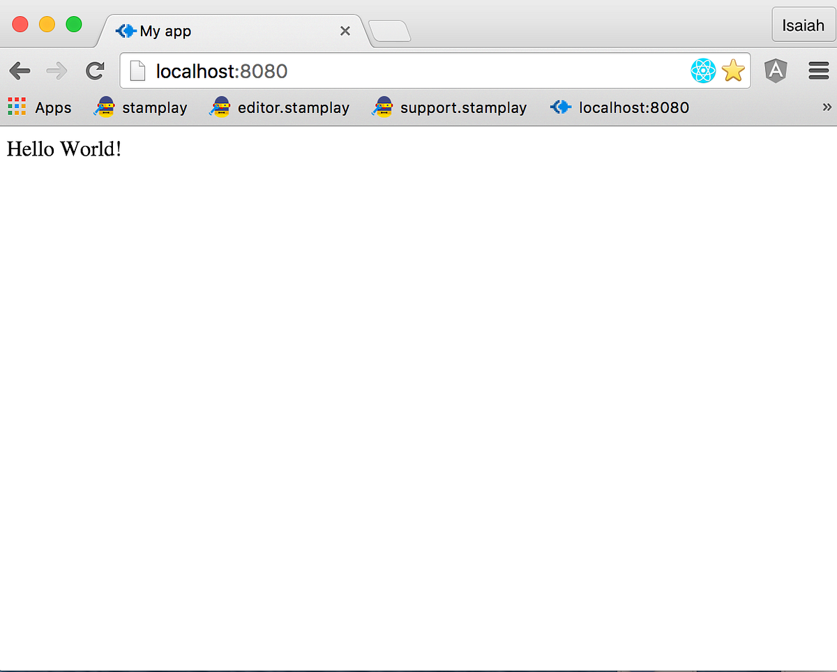 Getting Started With React ES6 & Webpack | by Giuliano Iacobelli | Medium