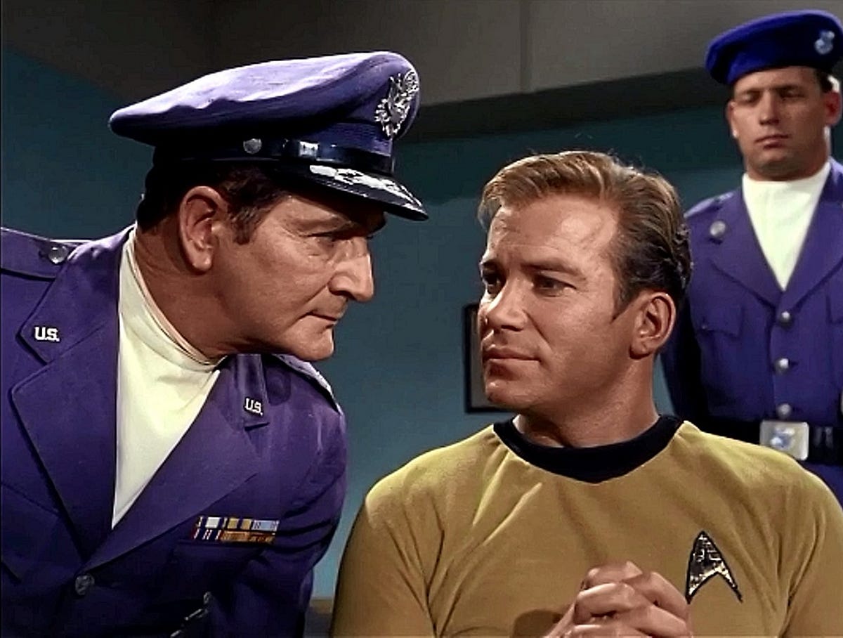 Star Trek episode review — 1.19 — Tomorrow Is Yesterday | by Patrick J ...