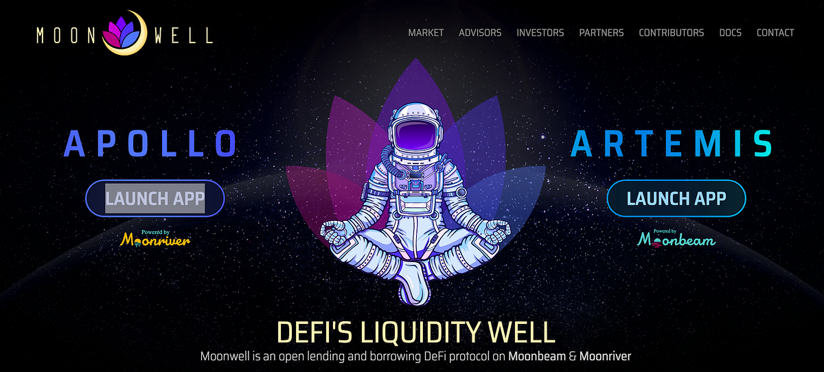 Moonwell Artemis — A lending & borrowing protocol on Moonbeam | by Everything Blockchain ...