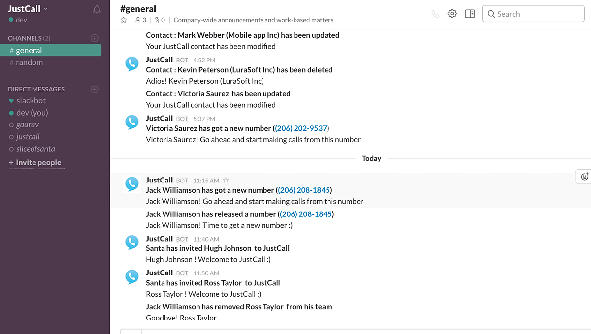 Start tracking calls and voicemails from Slack | by Gaurav Sharma | Medium