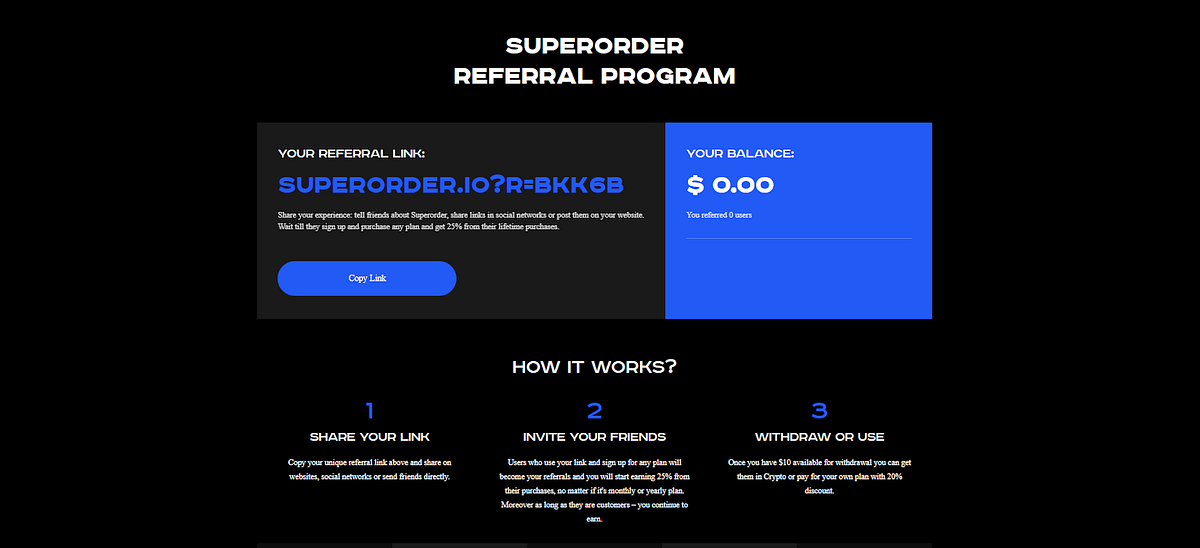 Superorder Basics: Referral Program Guide | by Superorder.io ...