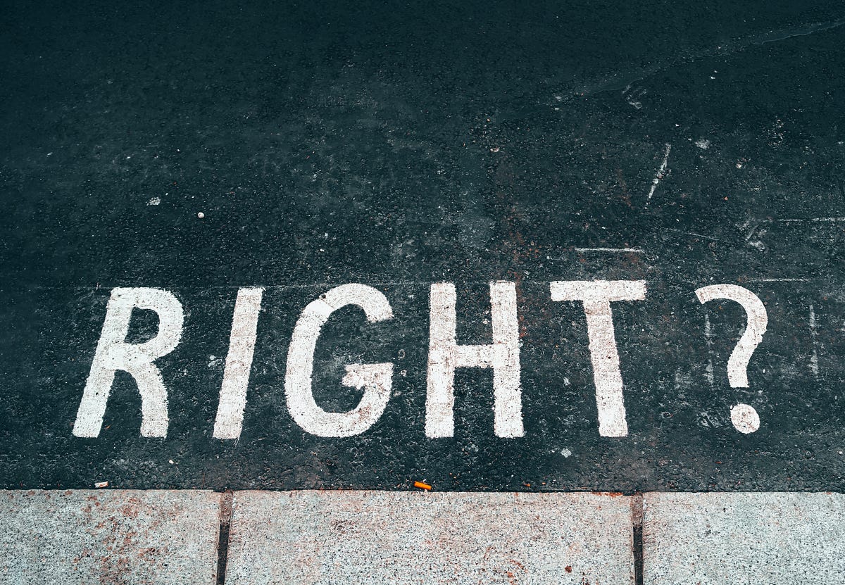 How To Know Your Actions Are Morally Right By Kadry M Medium