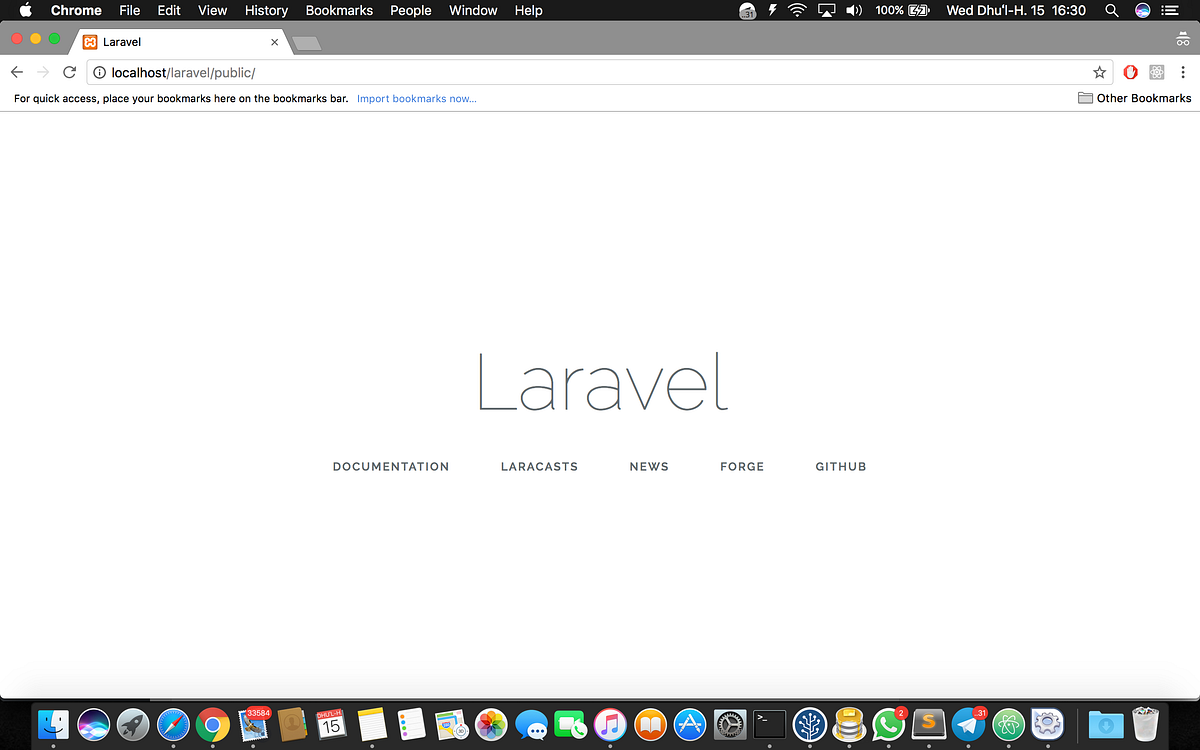URL Cantik Laravel dengan Virtual Host XAMPP pada Mac OS | by Purnama Anaking | Medium