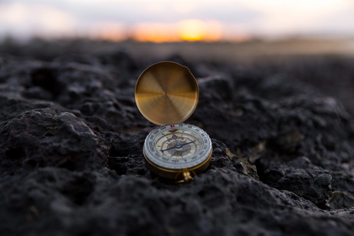 The Lost Compass. A free-verse poem about lost hearts in… | by Bradley ...