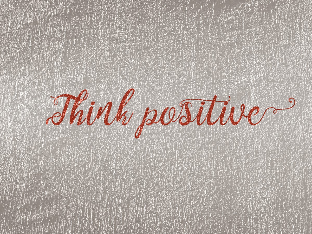 How Do You Stay Optimistic?. It sounds like a simple question, but ...