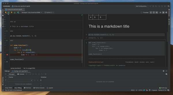 Are you still using JupyterLab?. There is a new premium product in the ...
