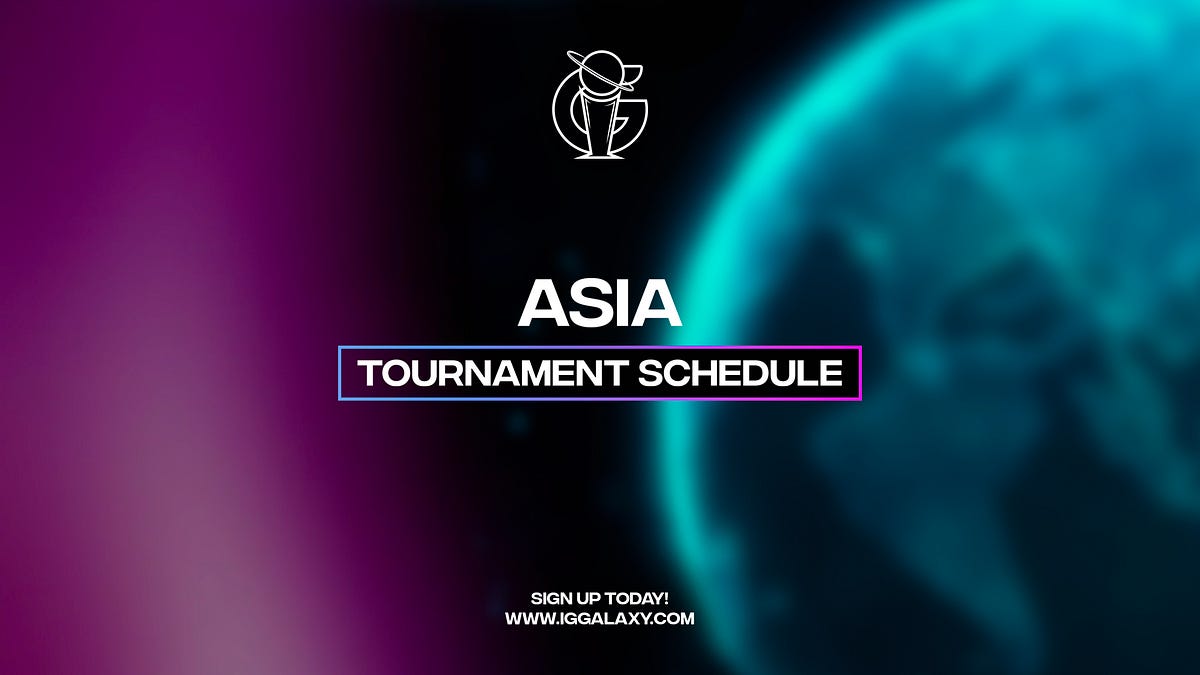 IGGalaxy esports tournament schedule — Asia: Week A | by Intergalactic ...