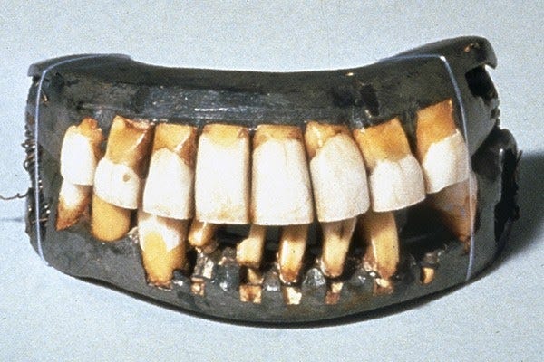 Did George Washington have wooden teeth? | by Esh | Lessons from ...