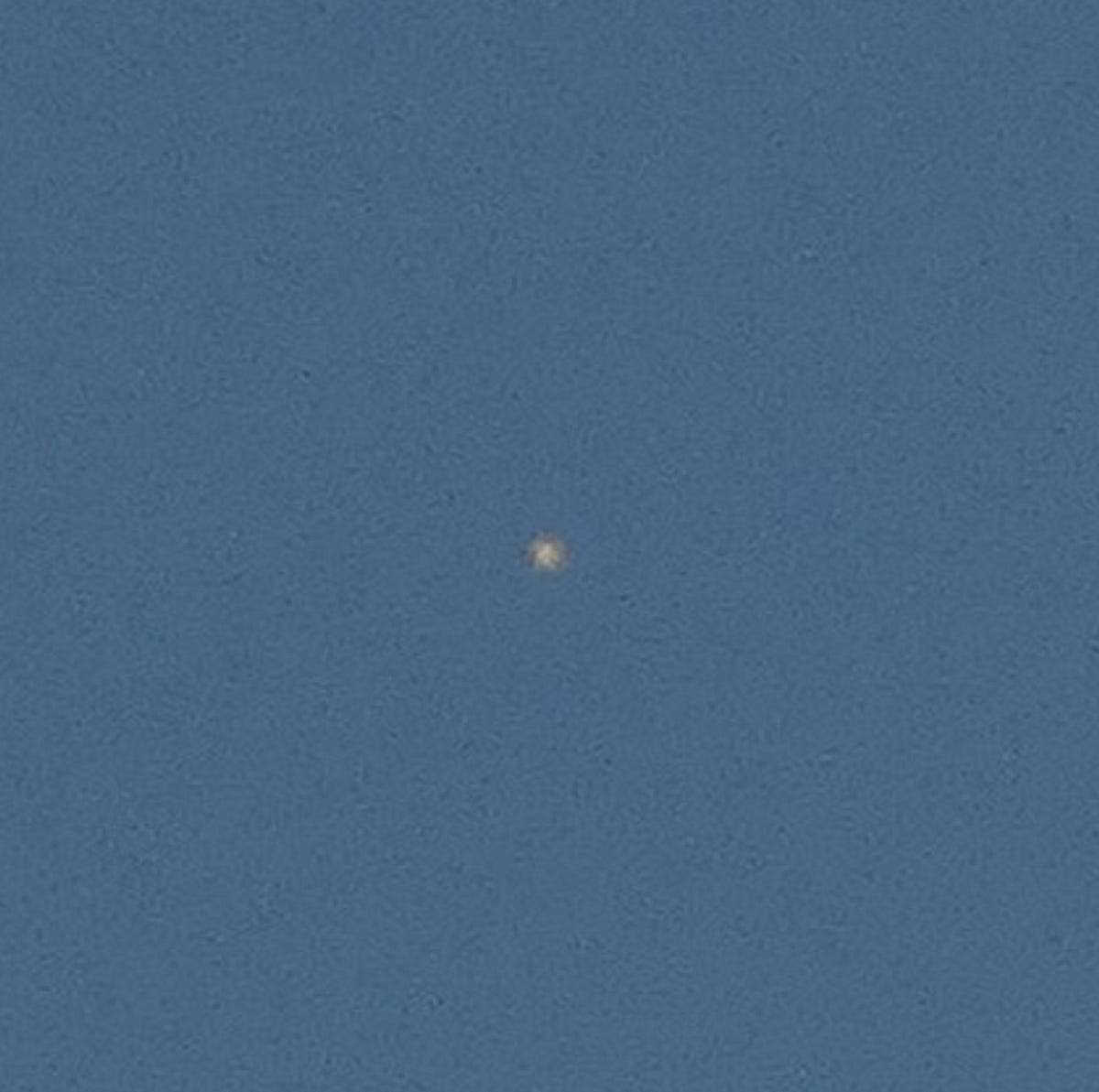 Golden Sphere Captured,. I spotted an object that was very high… | by ...