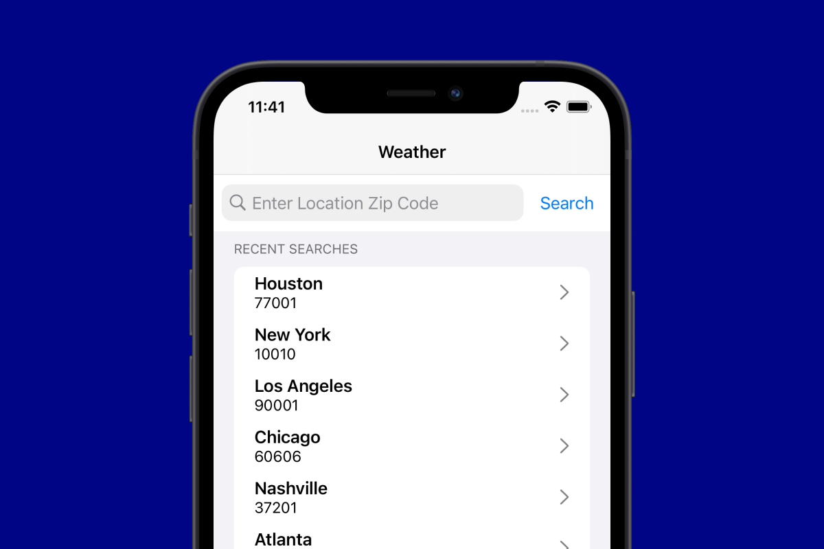 Building a SwiftUI Weather App with Lasso, Part 1: Setup | WW Tech Blog