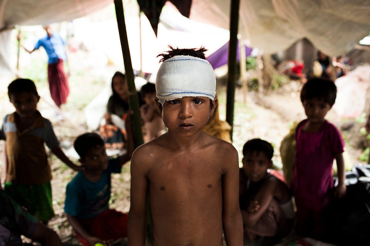 Children under attack. For children trapped in conflict zones… | by ...