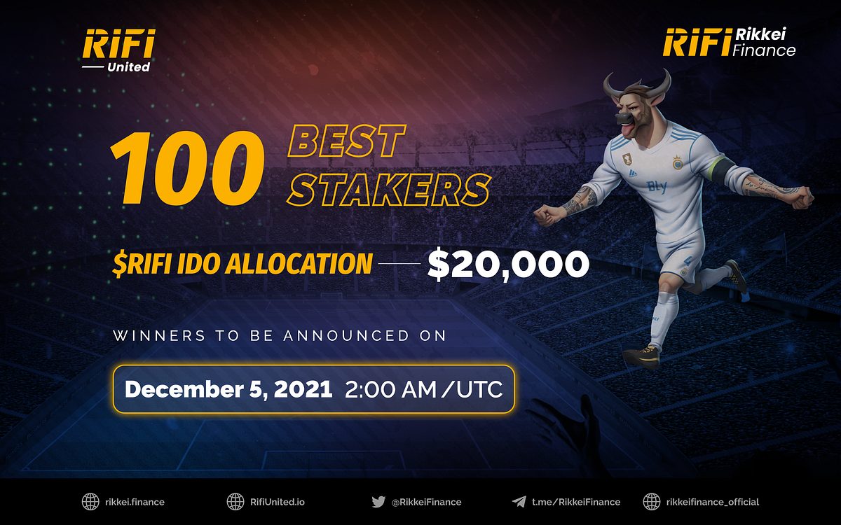 Top 100 Stakers Chart to be Launched | by Rikkei Finance | Rikkei ...