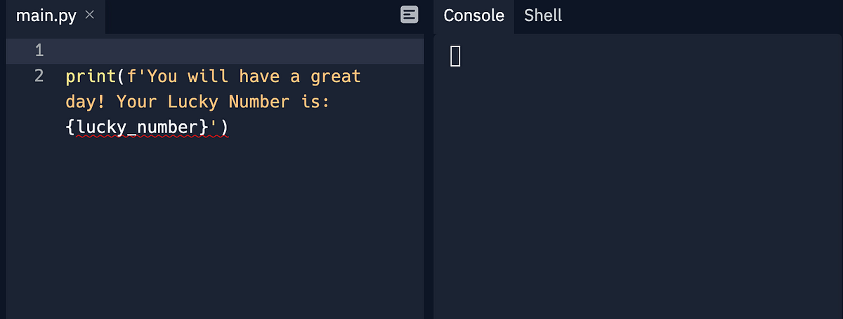 Coding a Fortune Number Using Python - Ravjot Kaur - Medium