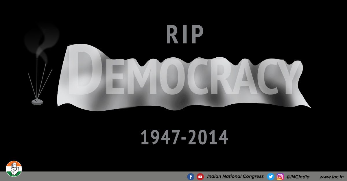 Save Democracy Day: Why it is important to speak up now | by Indian ...