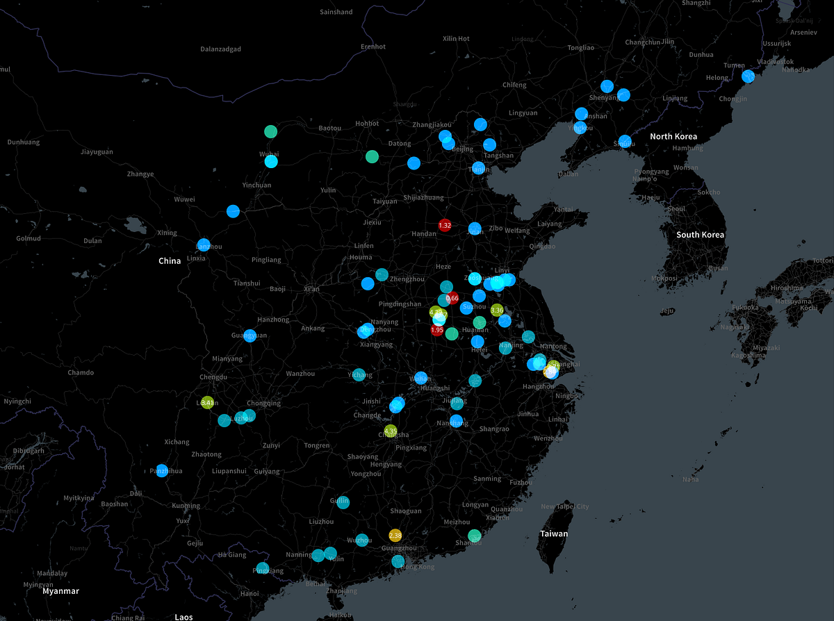 River System of China Water Quality Data Visualization | by Ethon Lau ...